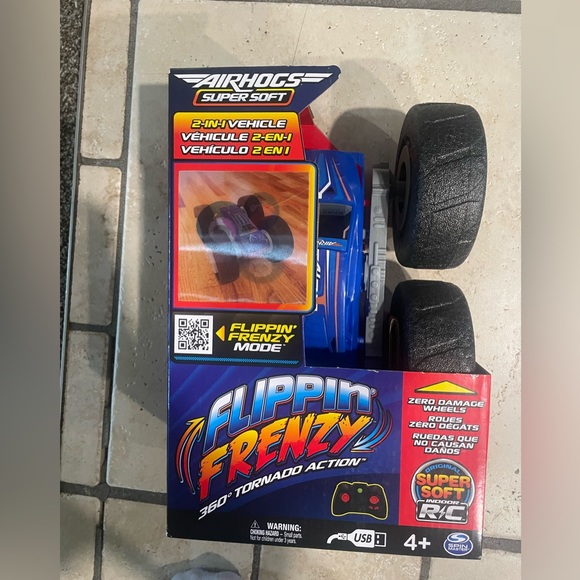 airhog | Toys | Air Hogs Super Soft Flippin Frenzy 36 Spinning Action ...